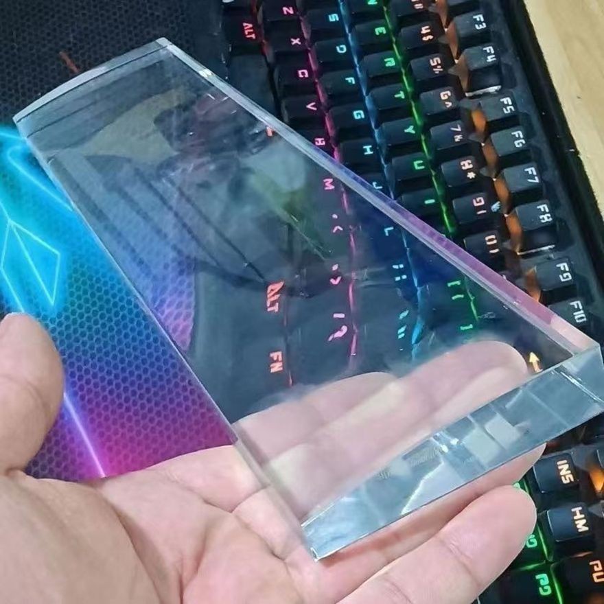 in stock Mechanical keyboard hand brace Mechanical clear frosted stone ...