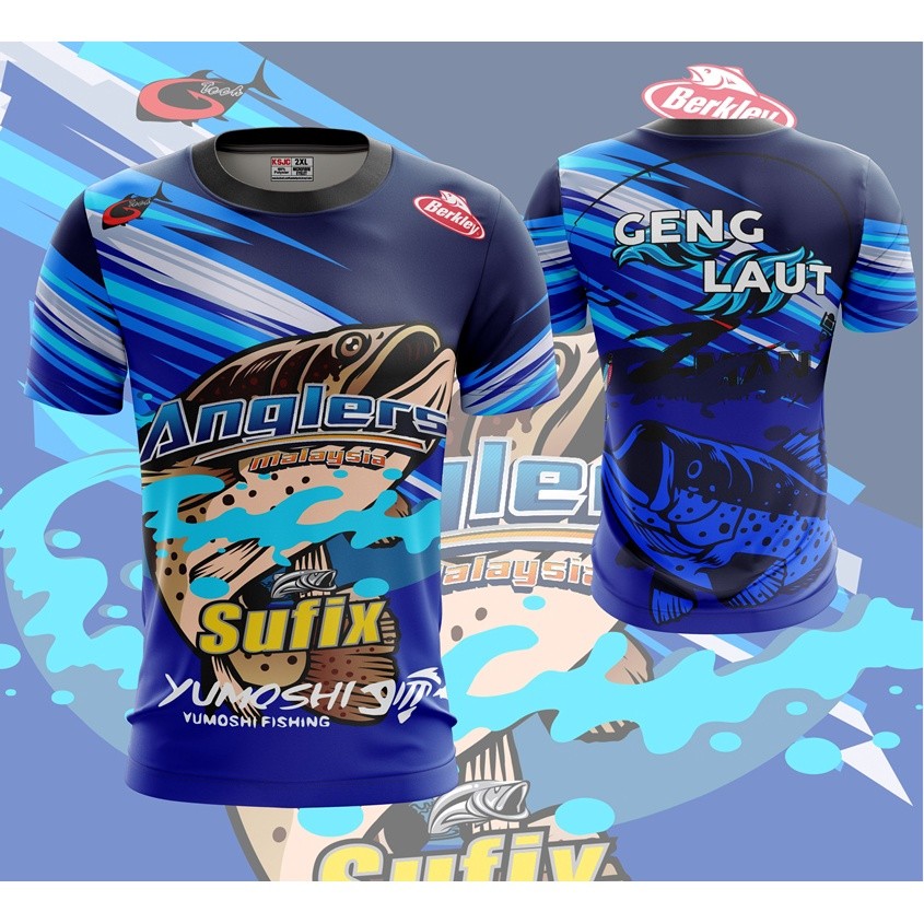 Baju Mancing Anglers Malaysia V2 (Short/LongSleeve) | Shopee Malaysia