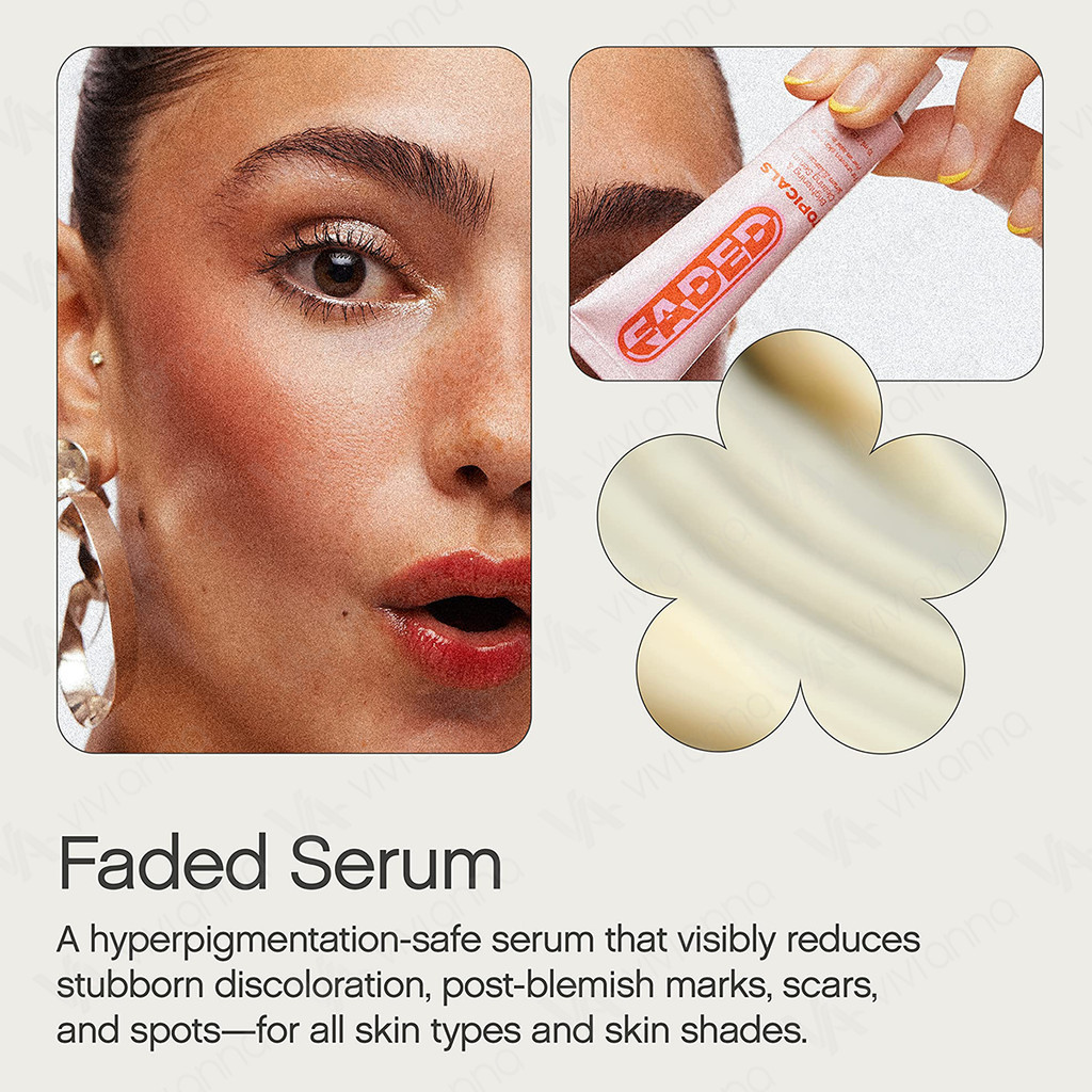 Topicals Faded Serum 15/50ml, Topicals Niacinamide for ...