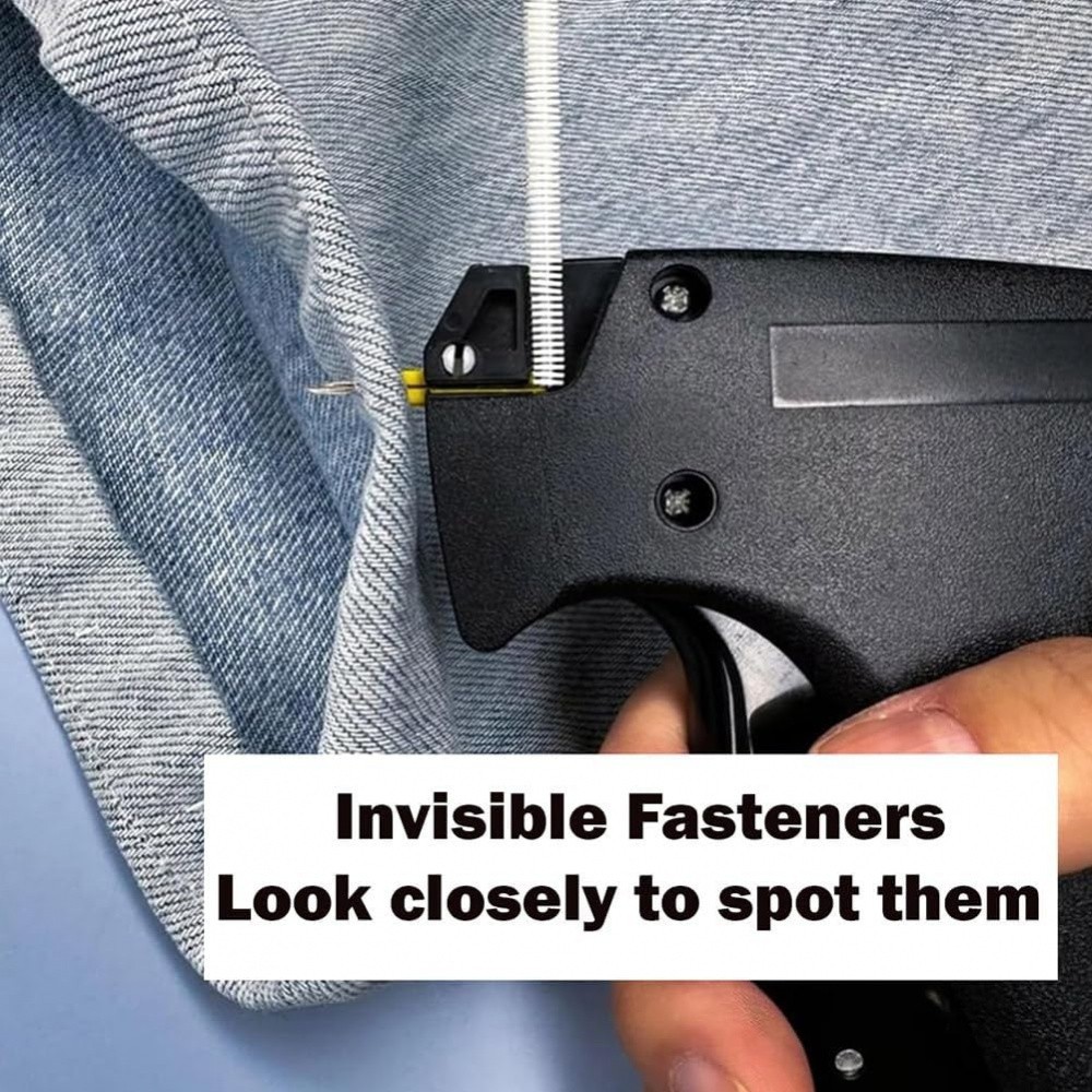 Micro Tagging Stitch Hemming Gun Tool for Clothes, Instant Button ...