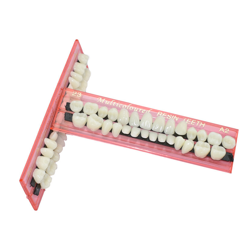 28 Tooth/set Dental White Bleaching Dental Plate Cold Light Tooth Resin ...