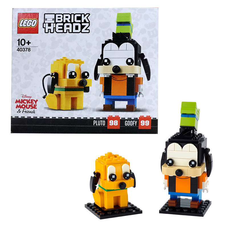Lego 40378 Disney Brick Headz Pluto Goofy Set | Shopee Malaysia