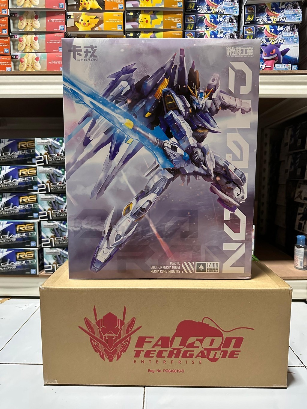 [Ready Stock] Mecha Core Industry 1/100 Cha Ron Model Kit 机核工业 卡戎 拼装模型 ...