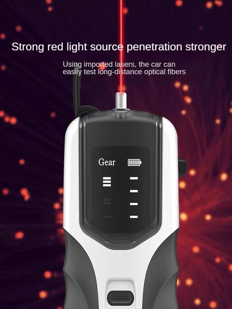 Fiber optic tester, optical power, fiber optic red laser indicator ...