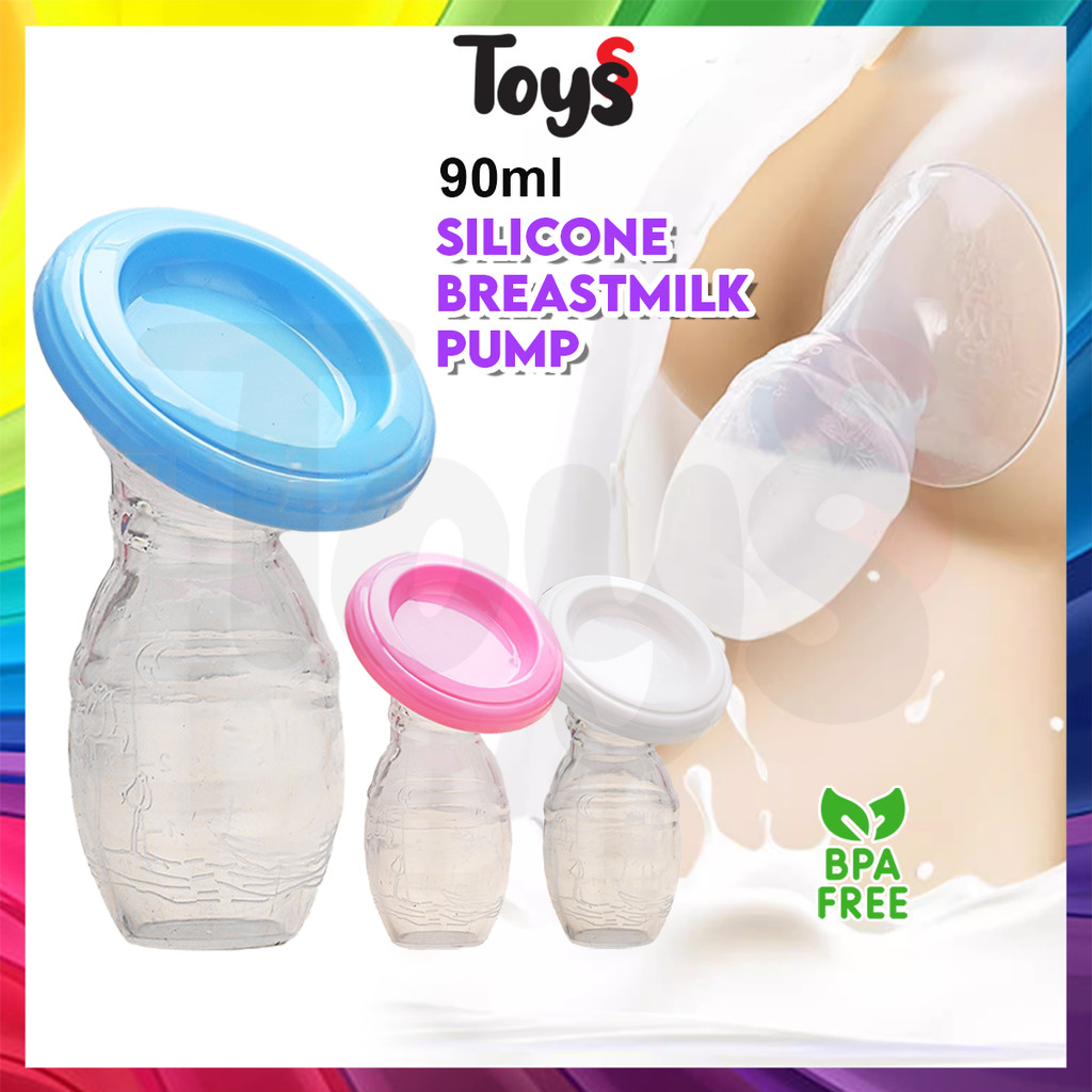 Toyss Silicone Milk Collector Pam Susu Murah Pam Manual Susu Silicone ...
