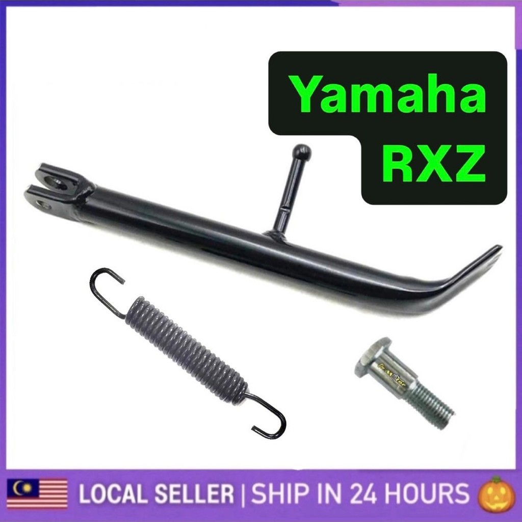 YAMAHA RXZ Side Stand Tongkat Tepi SATU BELAH Side Stand Spring Stand ...
