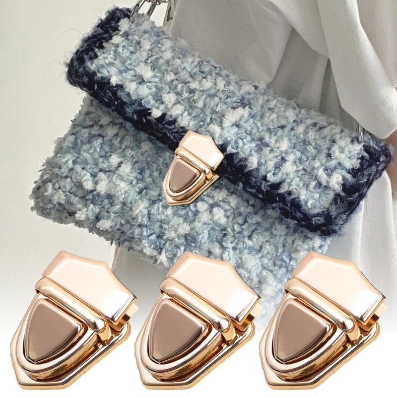 Square Lock Clasps - Detachable Craft Catch Buckles - DIY Closure Lock ...