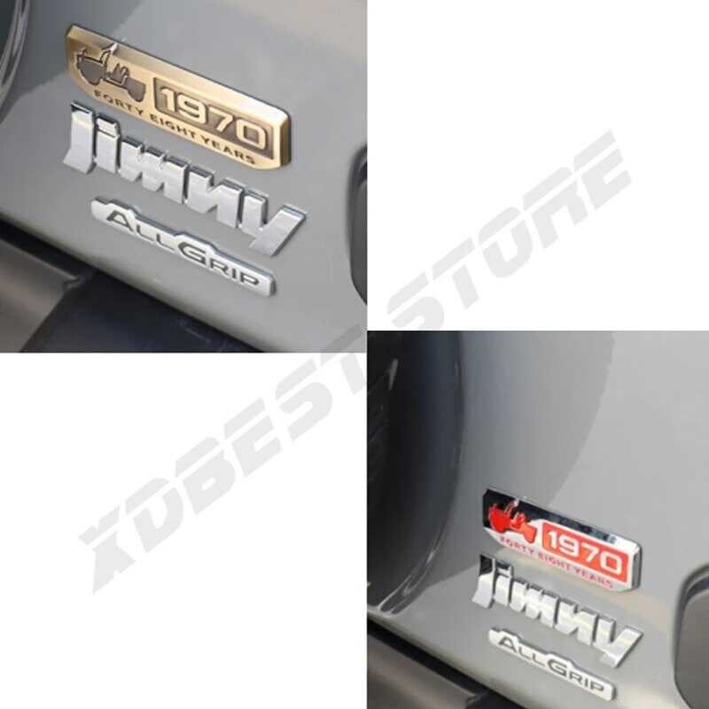 LUILT Car 3D Stickers Para Sa Suzuki Jimny 2007-2023 Jb23 Jb43 Jb64 Jb74 Auto - 1970 Commemorati ...