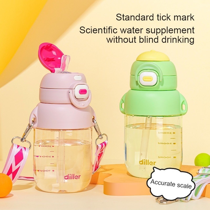 Diller Botol Air Tritan Budak Kid 2 fungsi FlatCap Multifunction Direct ...