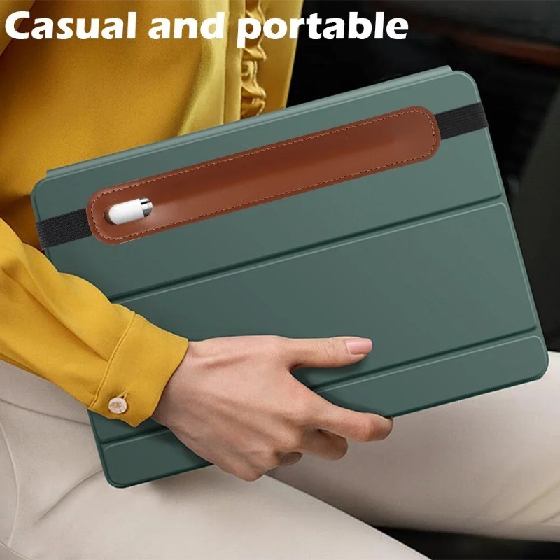 Universal Stylus Case for ipad and Android Elastic Band PU Leather ...