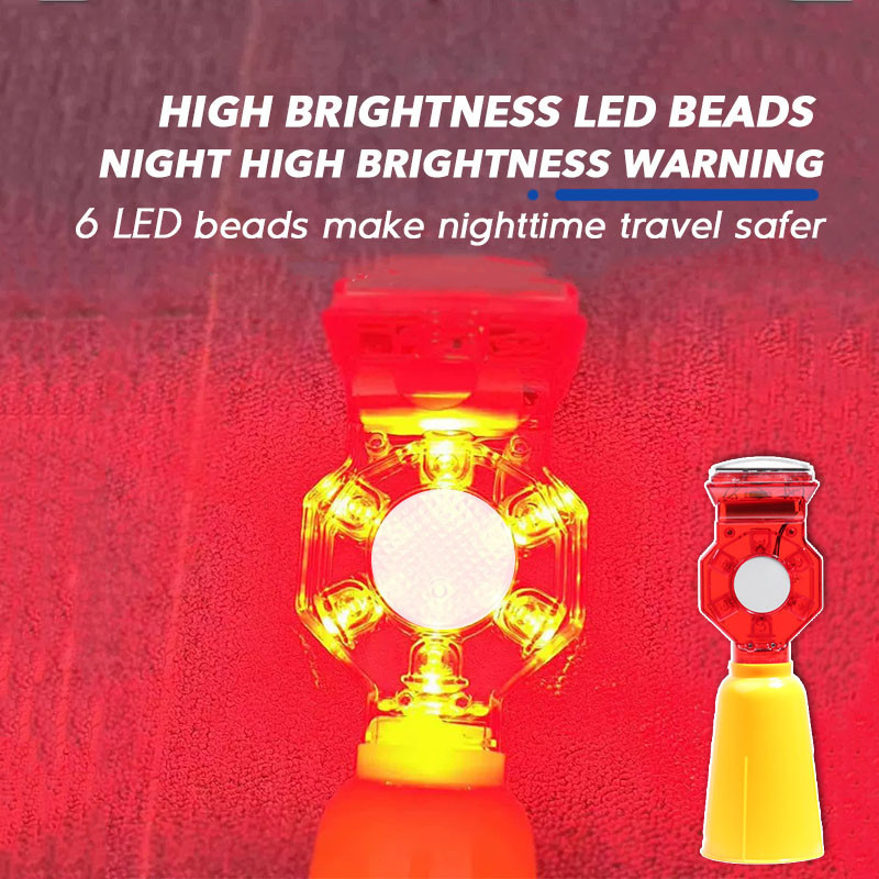 Flashing Light Blinker Red Traffic Caution Light Safety Cone Use ...