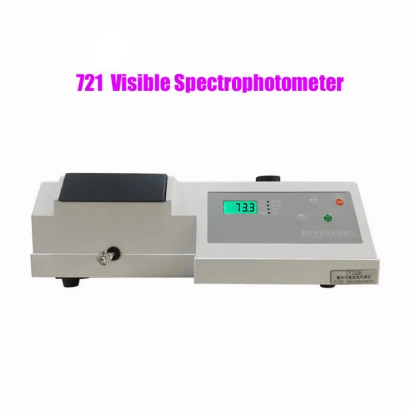 721 Visible Spectrometer UV Spectrophotometer Tester Precision UV-Vis ...