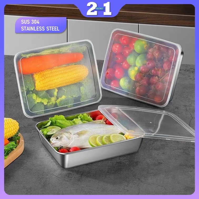 Stainless Steel Container Food Storage Container Food Storage Box Food ...