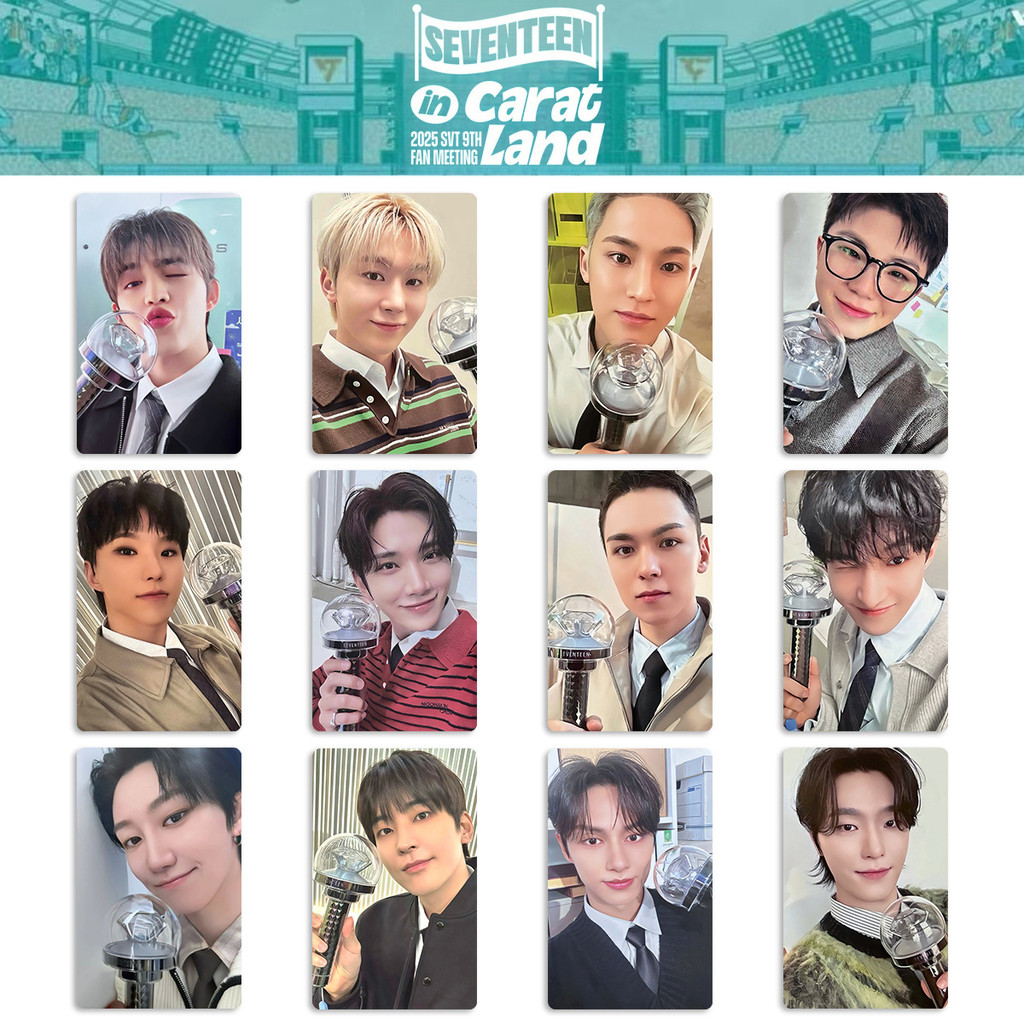 Kpop Idol SEVENTEEN 2025 Carat Land Photocards | Shopee Malaysia
