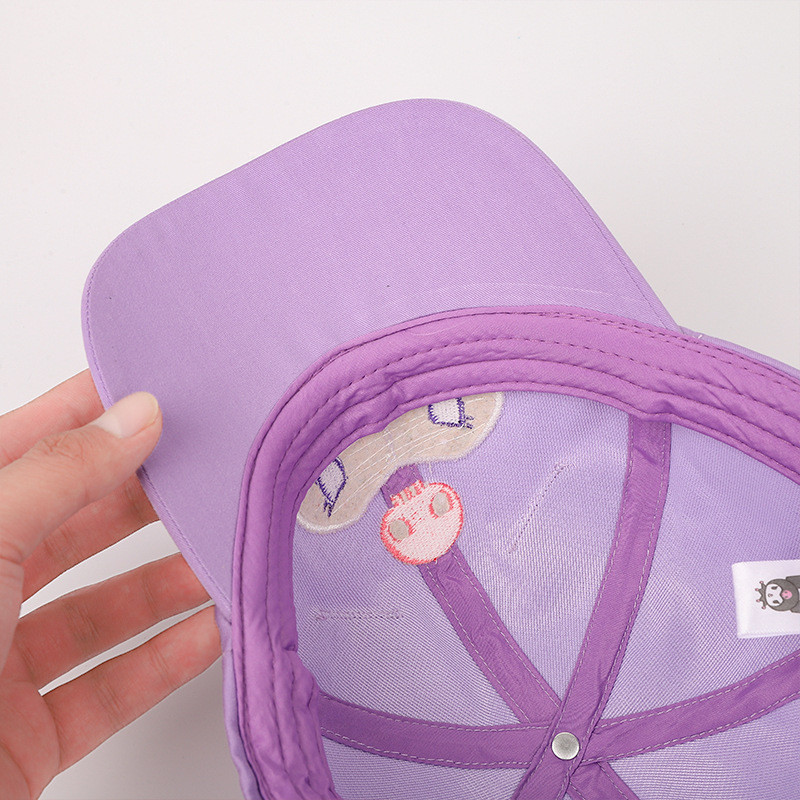 Sanrio Kawaii Hello Kitty Cap Girls Kuromi Cinnamoroll Hat Female ...