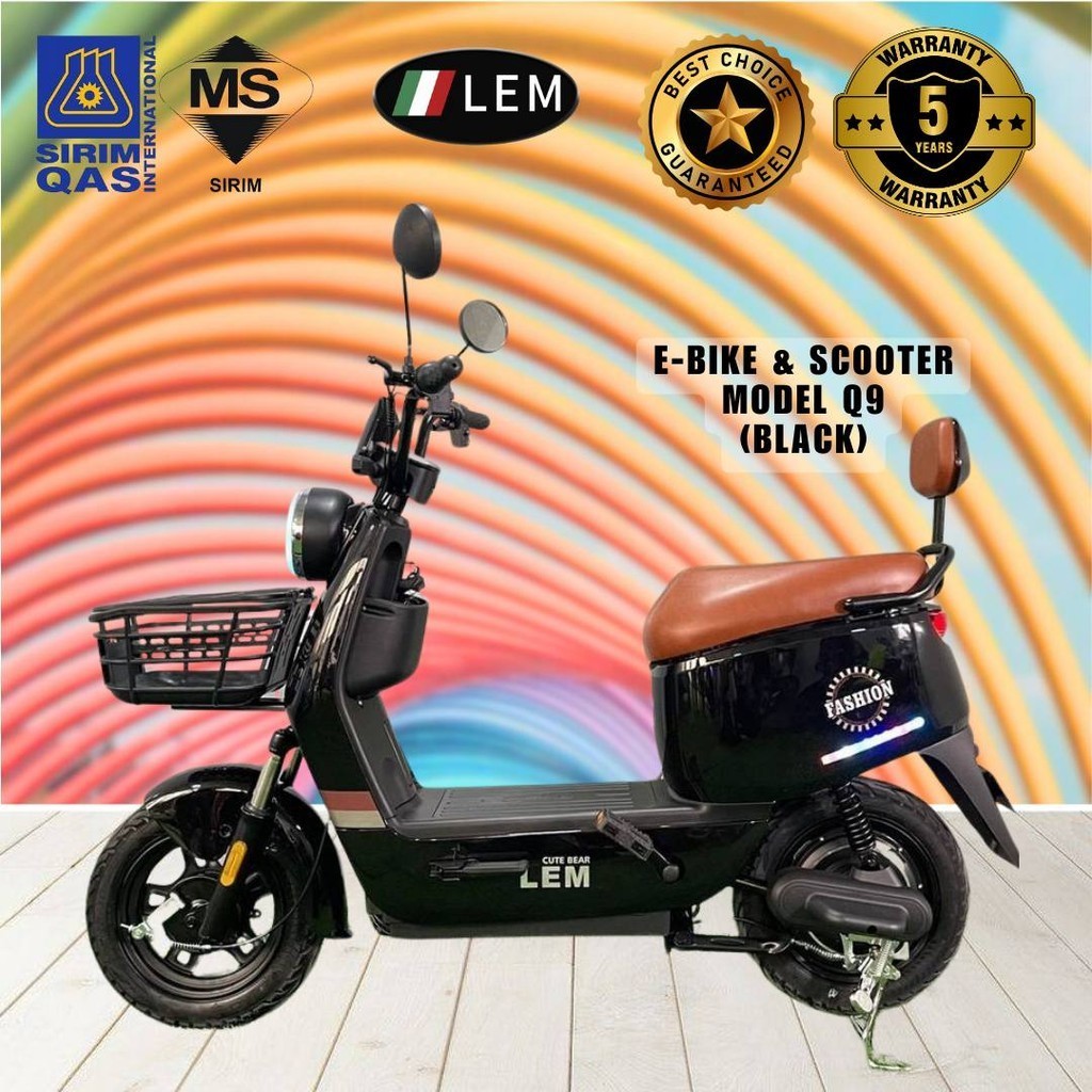 ★LEM★ NEW !!! Q9 (E-BIKE/E-SCOOTER) Electric Bike / Electric Scooter ...