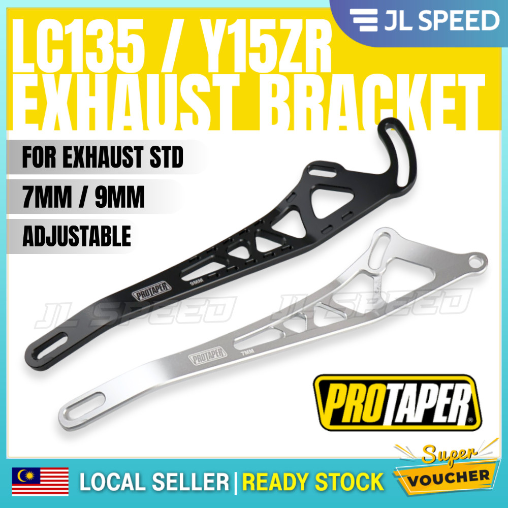 PROTAPER Cnc Exhaust Bracket Y15 Y15ZR / Y16 Y16ZR / LC135 LC 135 Ekzos ...