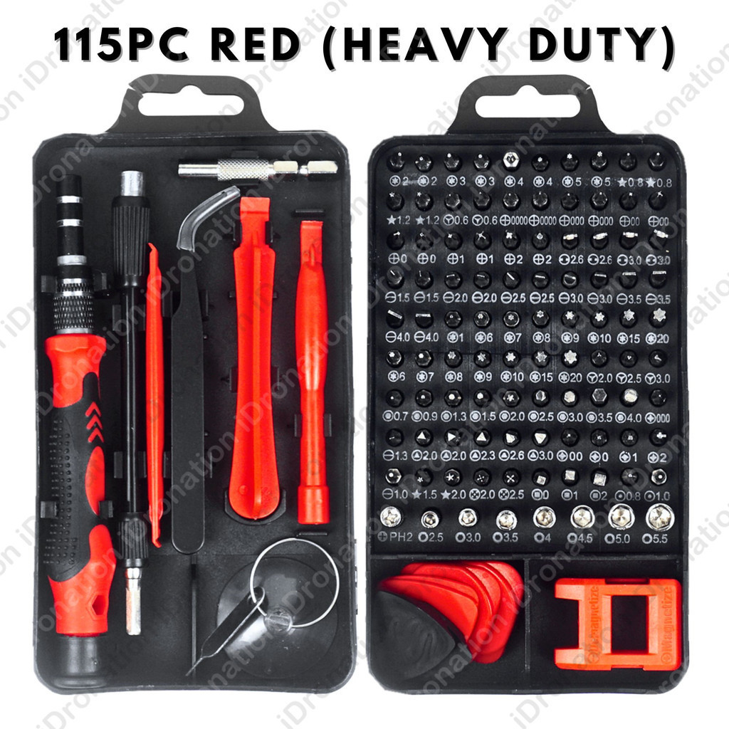 110 115 135 in 1 Magnetics Tool Kit Mobile Phone Repair 115PC Precision ...