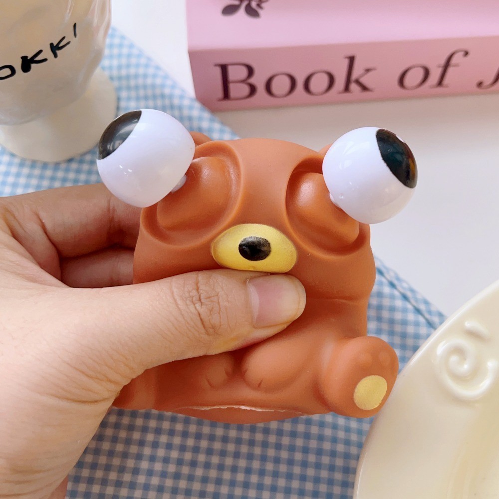 Novelty Terror Animals 3D Eyeball Bouncing Squeeze Stress Relief Toys ...