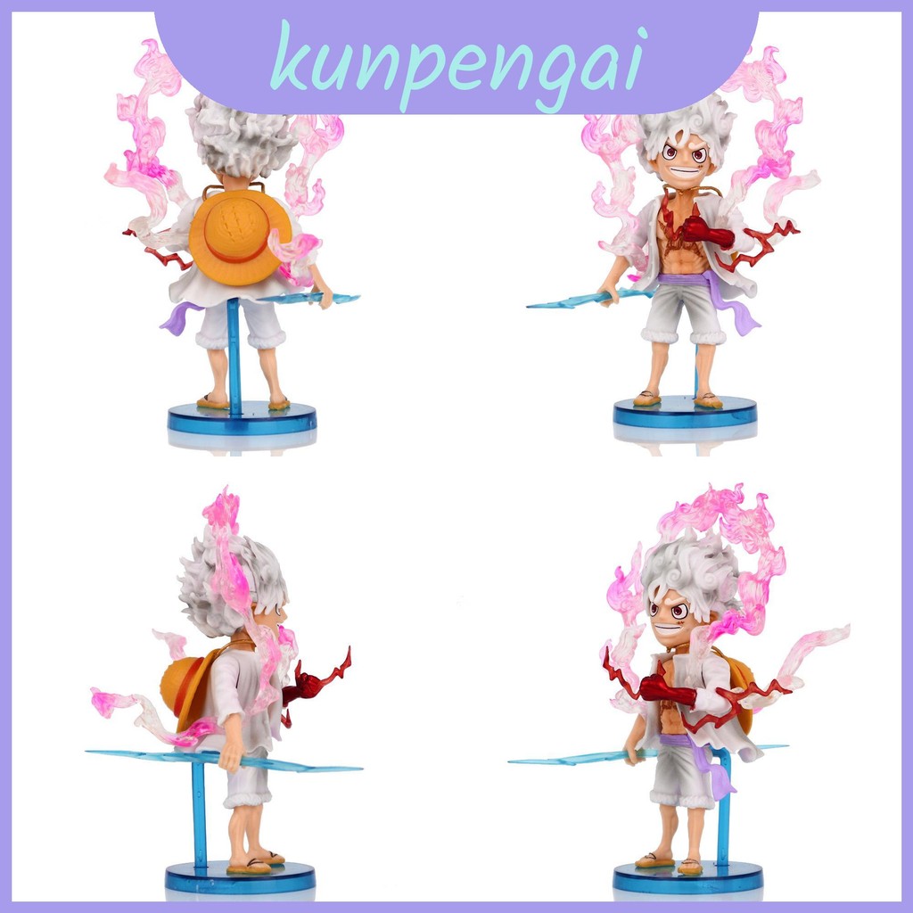 Five-form Luffy Collectible Figure Adorable Pvc Nika Luffy Anime ...