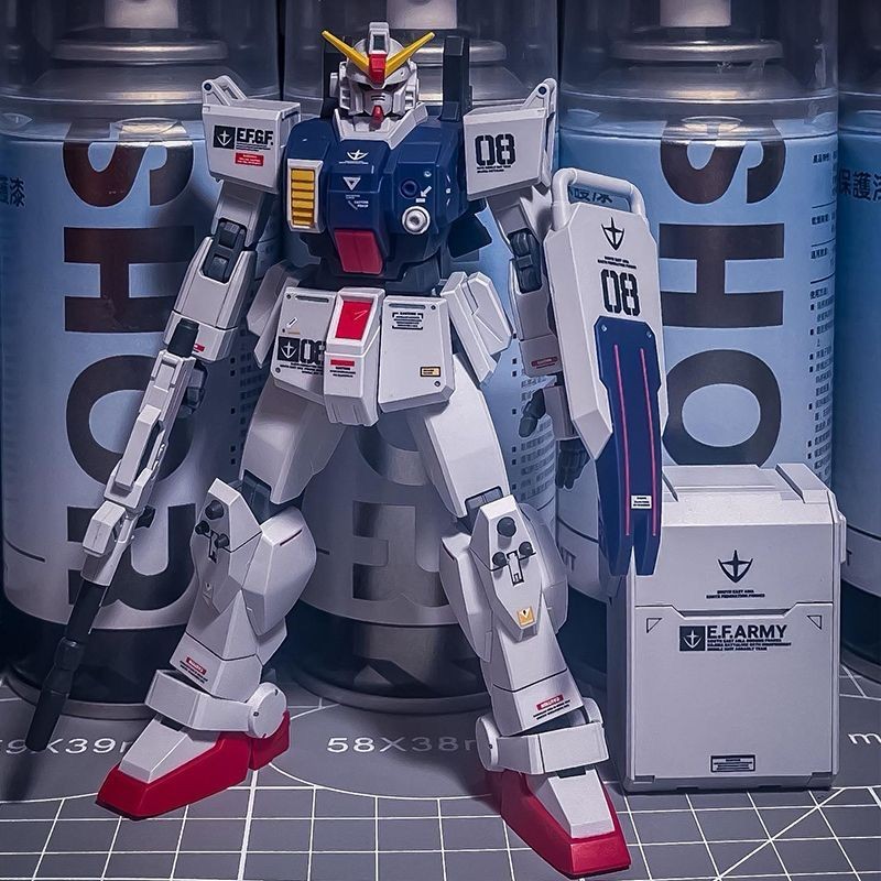 KK Hugh 1/144 MOBILE SUIT GUNDAM THE 08TH MS TEAM Gundam Mass Production Ground Type | Shopee ...