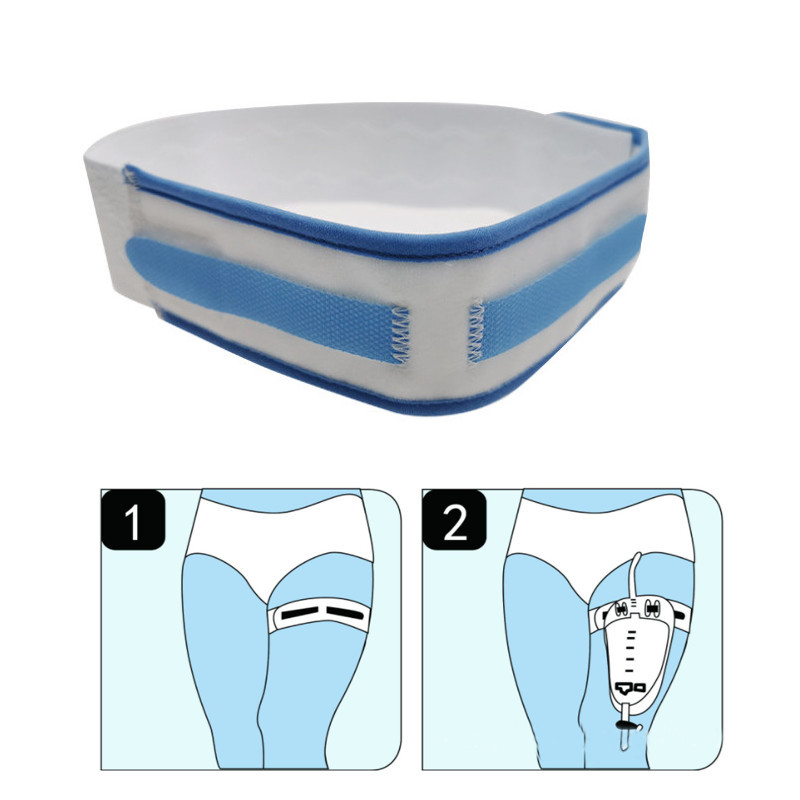 Urine Bag Fixing Belt Adjustable Elastic Urinary Drainage Strap ...