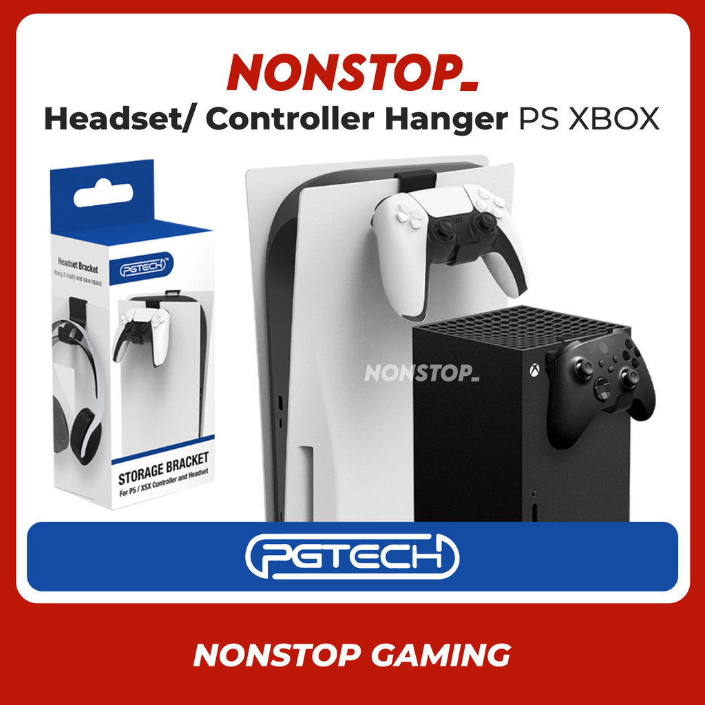 PGTech PS5 XBOX Controller Headset Hanger Bracket Holder GP-510 | Shopee Malaysia