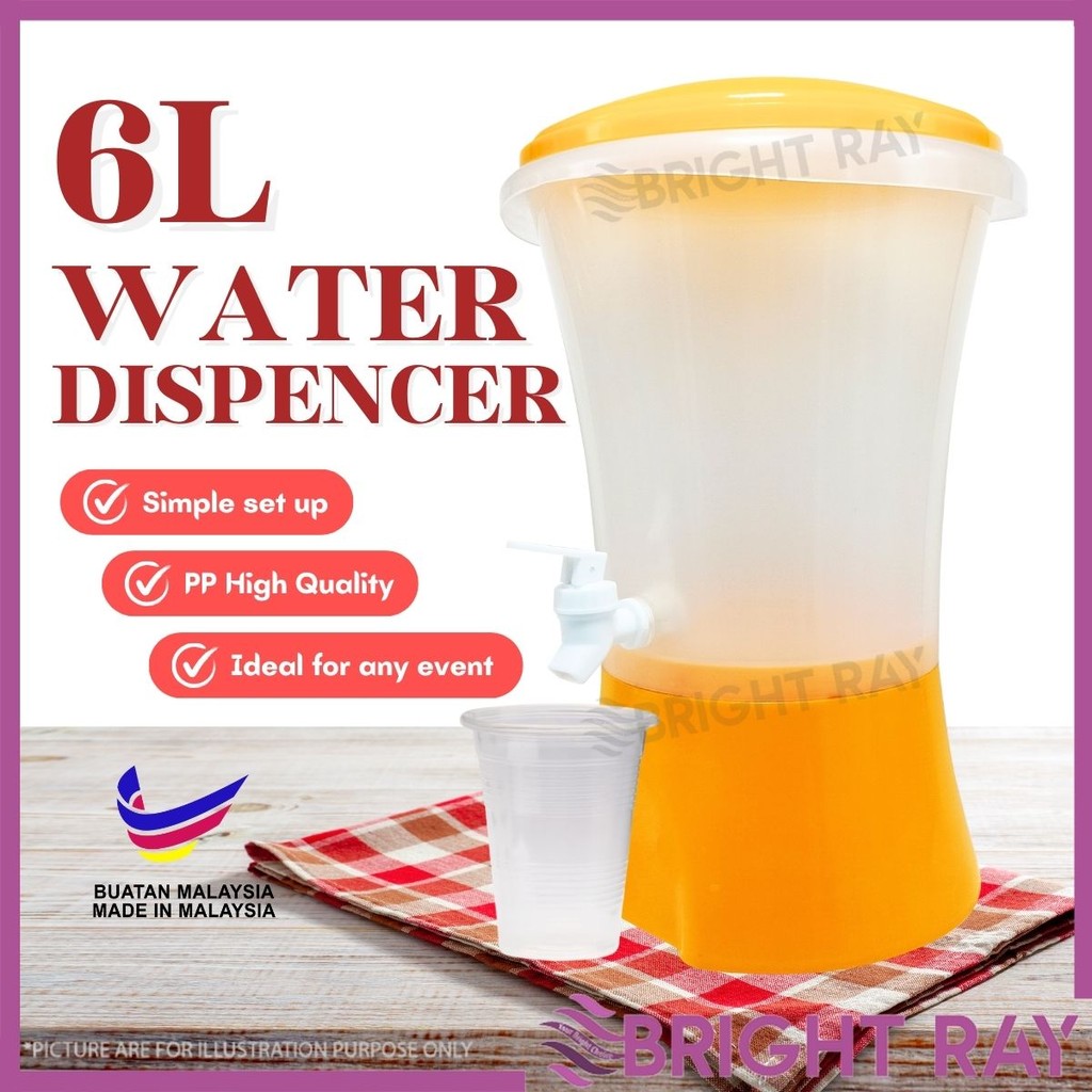6L Bekas Air Water Dispenser Juice Dispenser Dispenser Water Balang Air ...