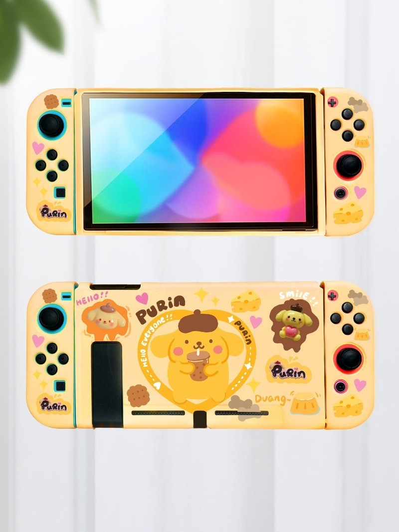 Kuromi Switch Protective Case Silicone Sleeve Ns Soft Shell with Plug ...