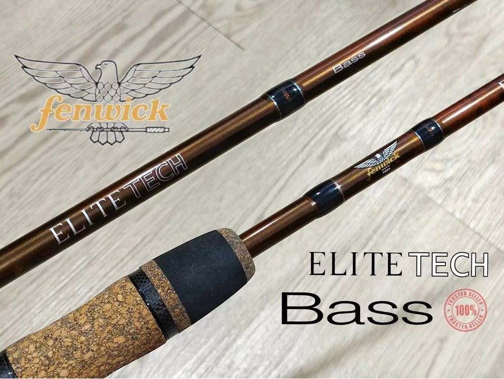 FENWICK ELITETECH BASS SPINNING FISHING ROD | Shopee Malaysia
