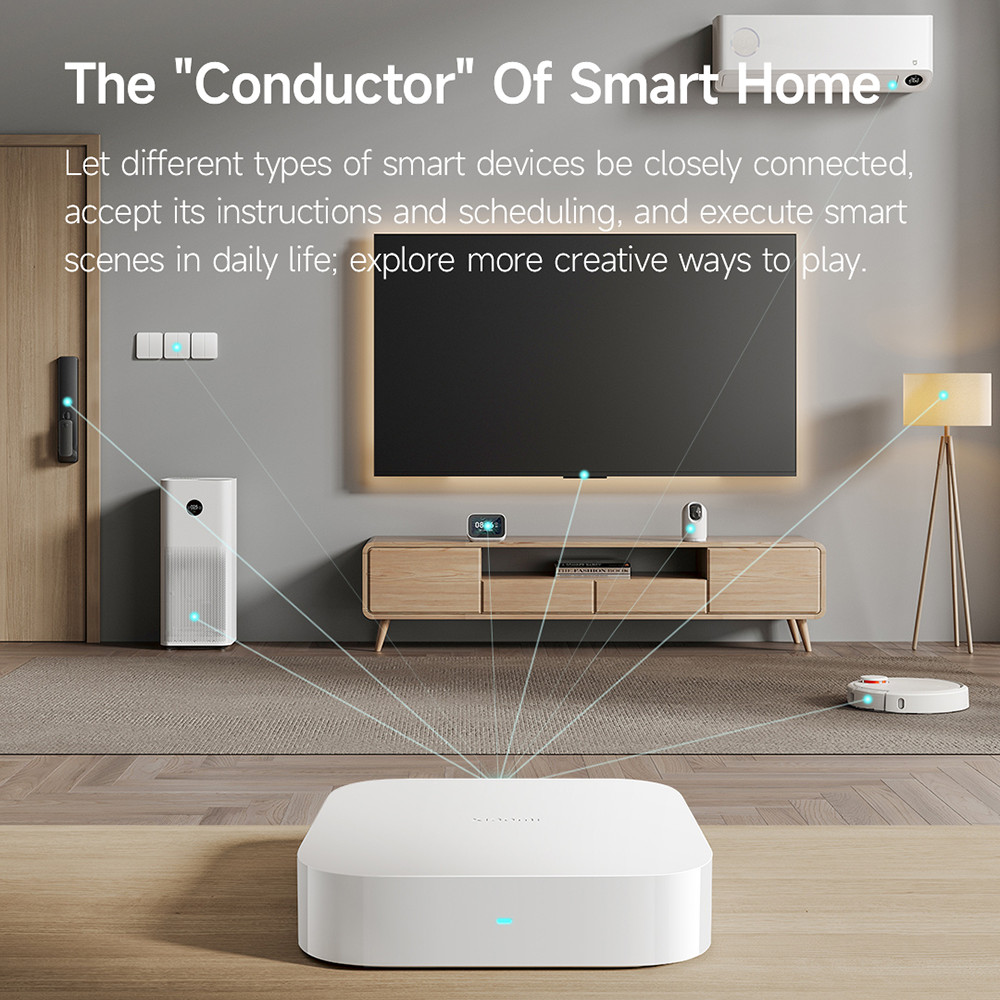 Xiaomi Mijia Multifunction Gateway 2 Smart Home Bluetooth Mesh Hub ...