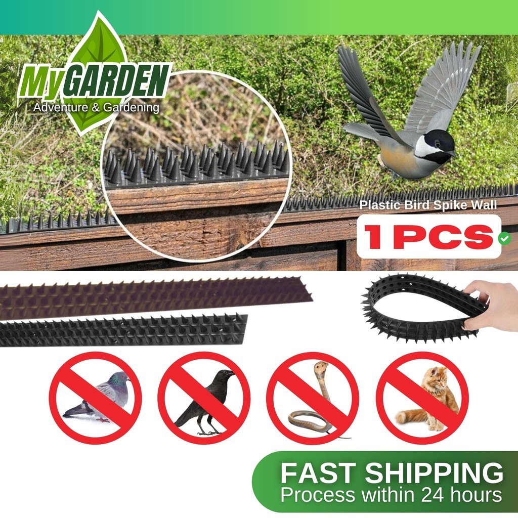 1pcs Plastic Bird Spike Wall Fence Spikes Anti Climb Spikes Fence Wall ...