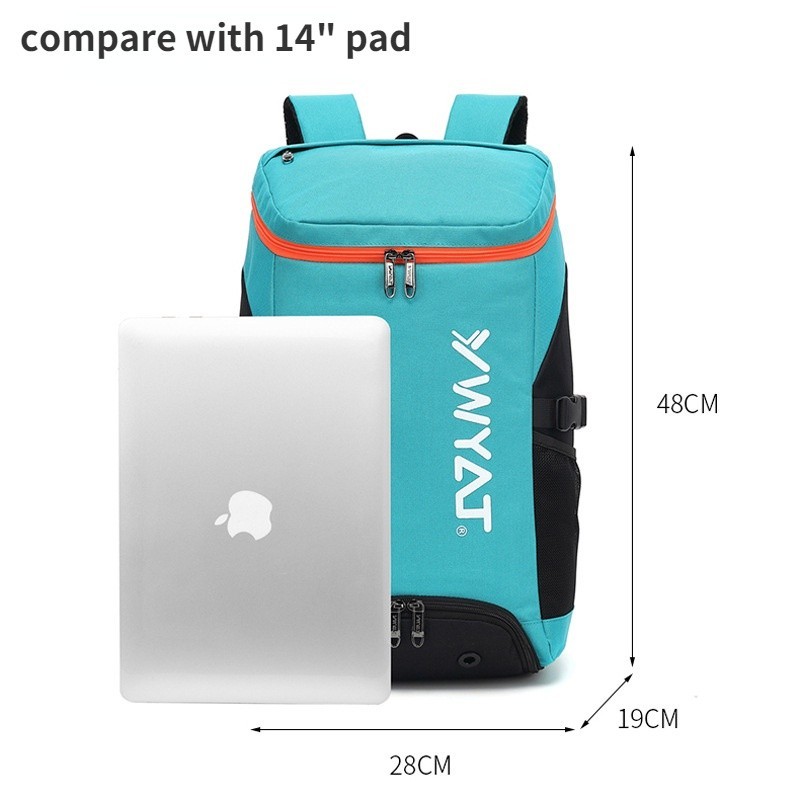 new YWYAT 3Pcs Badminton Rackets Backpack With Shoes Compartment ...