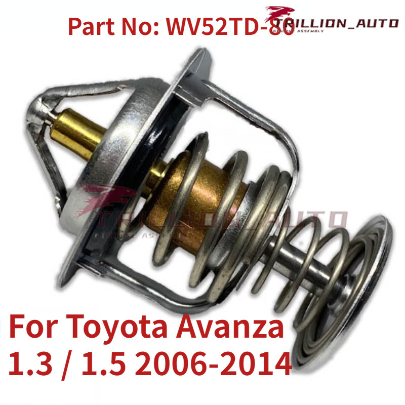 THERMOSTAT for Toyota Avanza 1.3 / 1.5 2006-2014 Part No: WV52TD-80 ...
