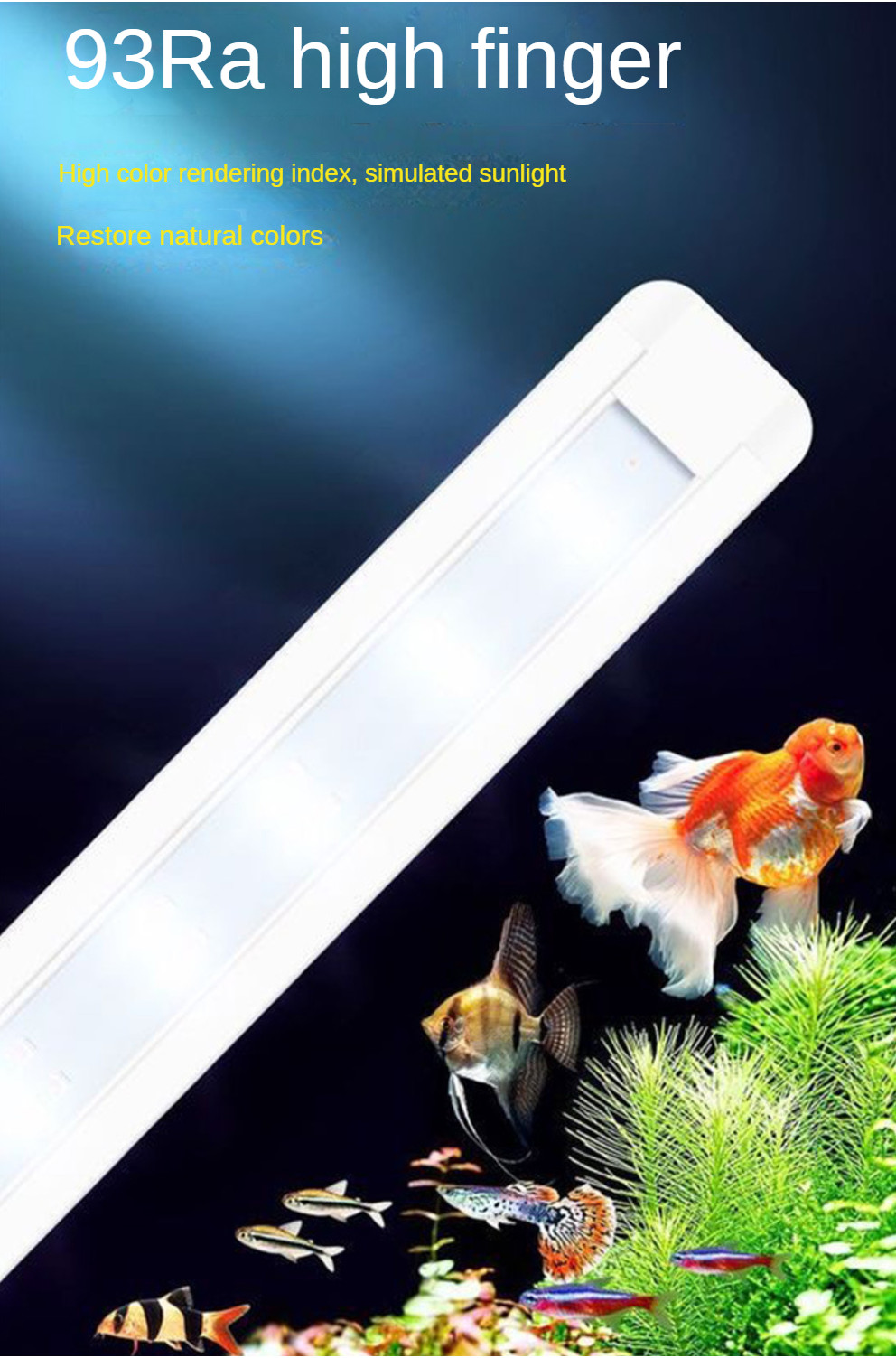 Aquarium Light Fish Tank Light Super Bright LED Waterproof Lighting ...