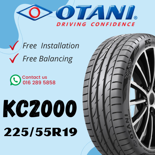 2255519 225 55 19 225/55R19 225-55-19 OTANI KC2000 Car Tyre Tire TYRE ...