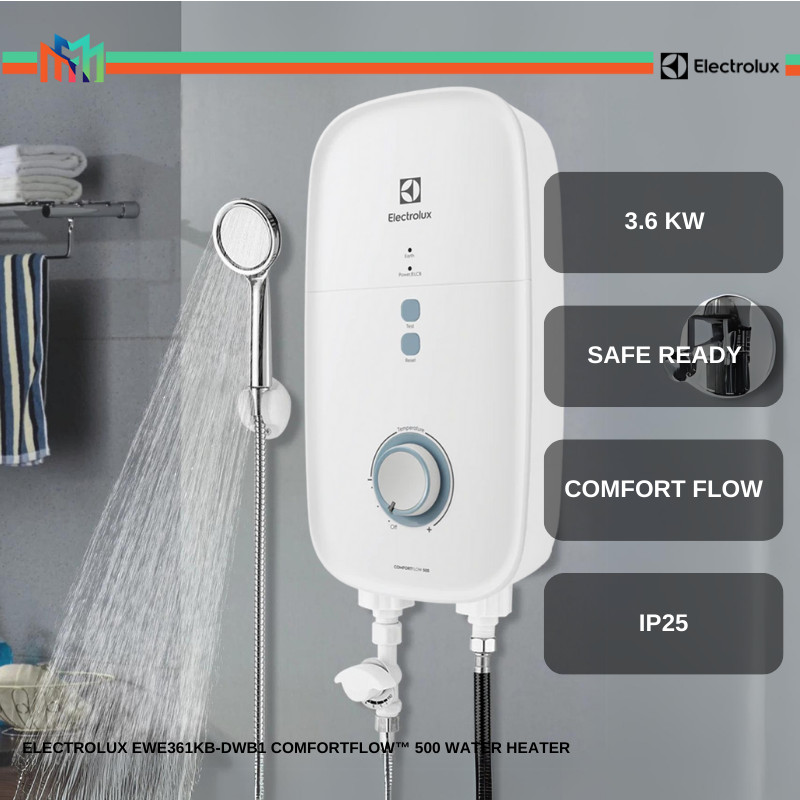 Electrolux EWE361KB-DWB1 ComfortFlow™ 500 Water Heater (DC pump) with ...