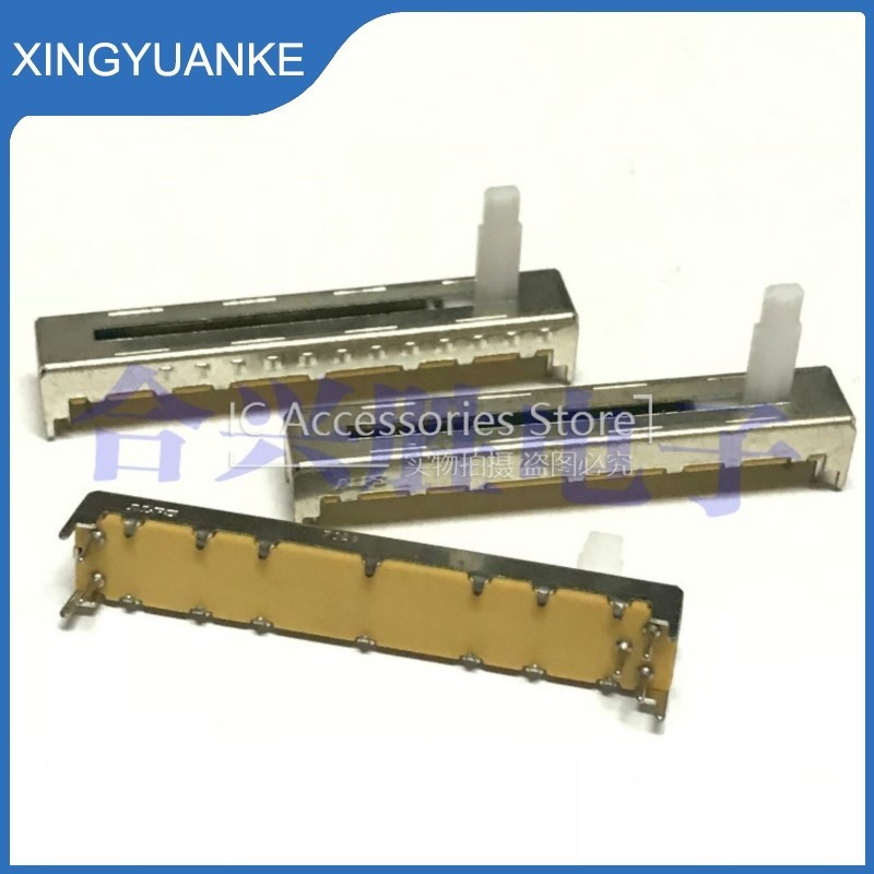 1Pcs/Lot 62MM Straight Sliding Encoder Pulse Switch 12 Gears Slide ...