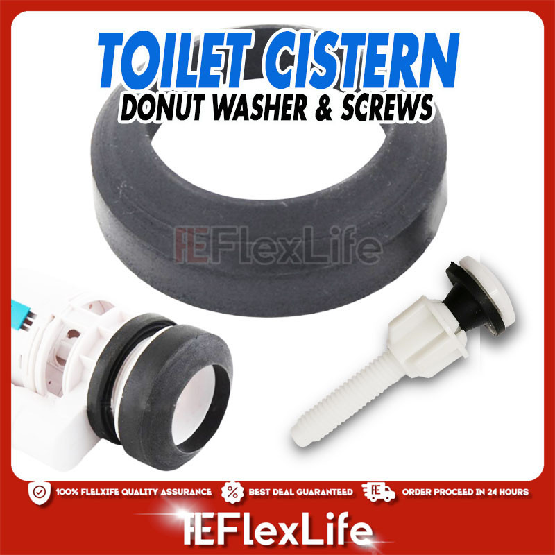Cistern Toilet Accessories Donut Washer Sponge Cistern Screw Toilet ...