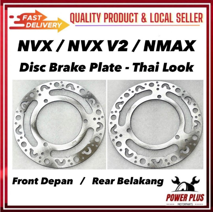 Thai Look - Yamaha Aerox NVX 155 NVX155 V1 V2 / NMAX Disc Brake Plate ...