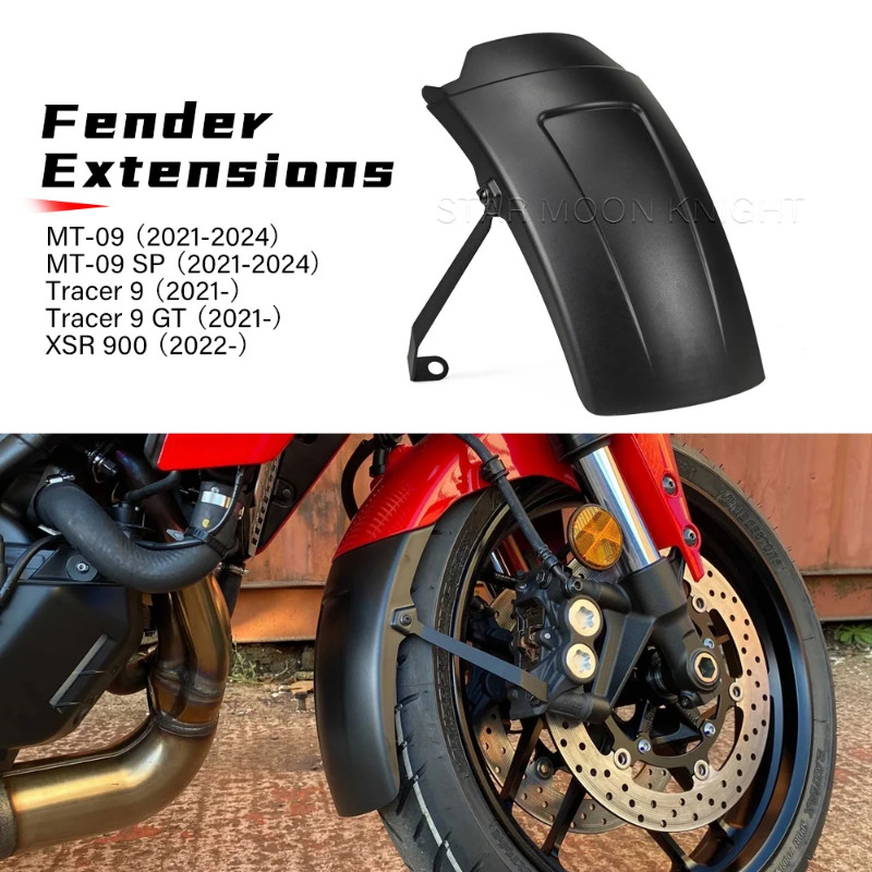 Front Fender Mudguard Extender For YAMAHA MT09 MT 09 TRACER 9 GT ...