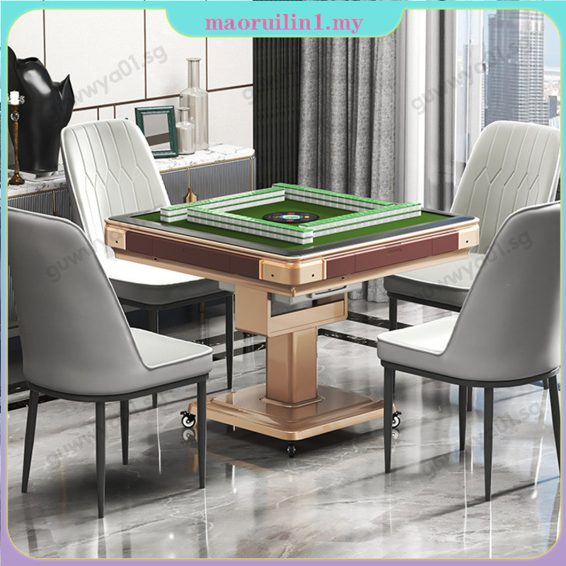 Mahjong Mahjong Folding Automatic Table Table Four Mouth Machine Manual ...