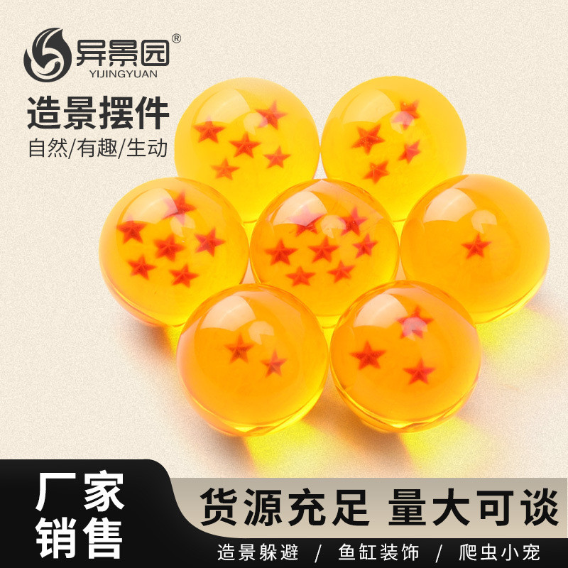 [READY STOCK] Dragon Ball Goku Crystal Ball Shenlong Aquascape Set ...
