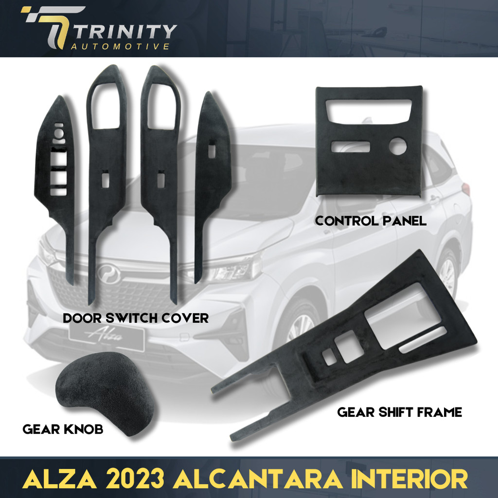 Perodua ALZA H SPEC / AV SPEC 2022- 2024 Interior ALCANTARA cover ...