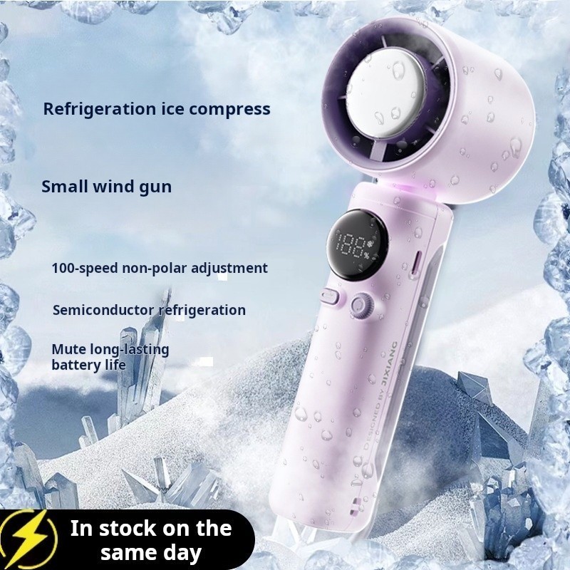 kipas turbo mini Portable Handheld Fan kipas mini bateri tahan lama ...