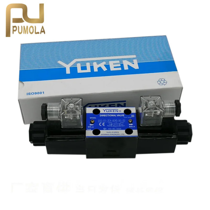 YUKEN DSG-01 Series Hydraulic Solenoid Control Operated Directional Valves DSG-01-2D2-D24-N1-50 ...