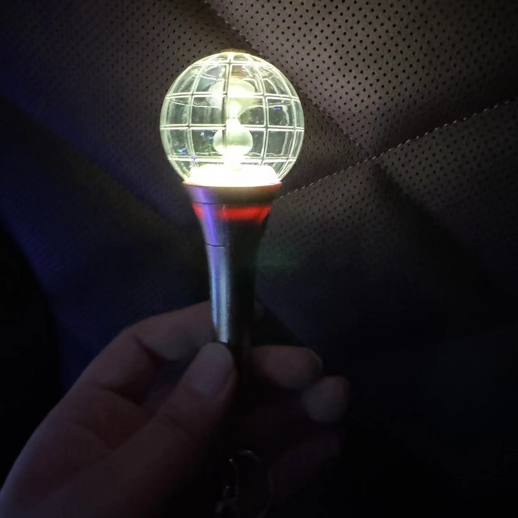Kpop Idol ATEEZ TWICE GIDLE Seventeen Mini Lightstick Keyring CANDYBONG ...