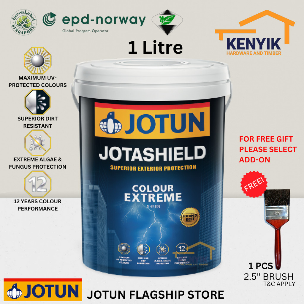JOTUN 1L Jotashield Colour Extreme (Exterior) | Shopee Malaysia