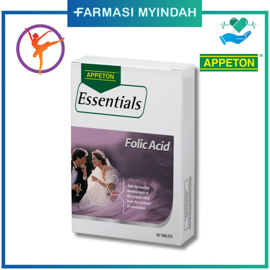 Appeton Essential Folic Acid 3X30 Tab | Shopee Malaysia