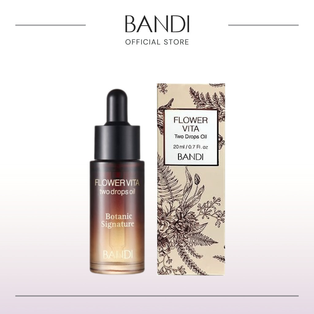 BANDI Flower Vita Cuticle Care Two Drops Oil - Botanic Signature (20ml ...